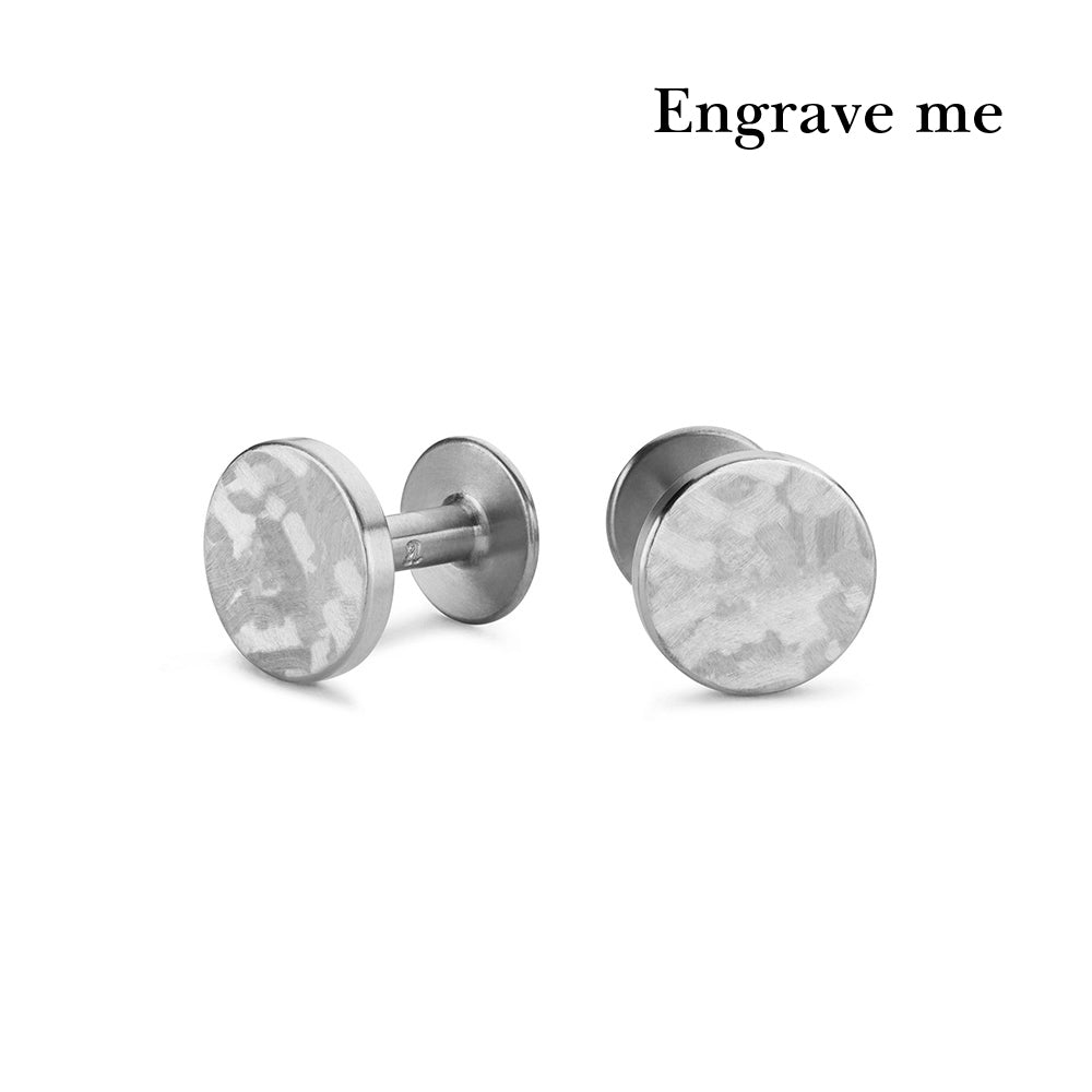 Alice Made This | Stainless Steel Cufflinks for Men | Dot Steel Design